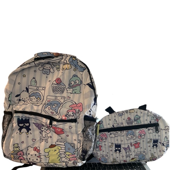 Accessories | Sanrio Backpack With Lunch Bag | Poshmark